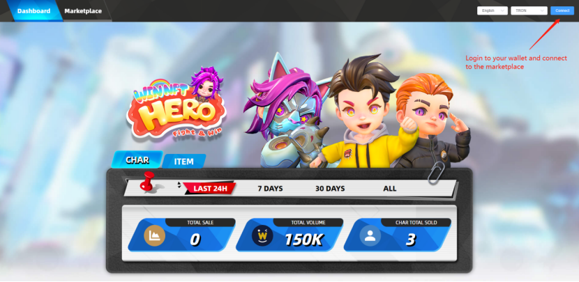 Process of purchasing Heroes in WIN NFT HERO marketplace | by WIN NFT HERO | Medium