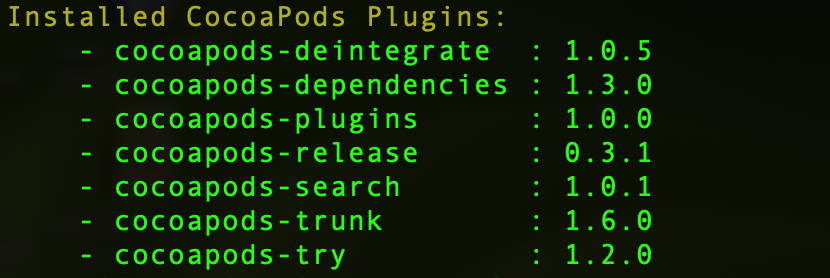 Cocoapods Plugins. Powersuits for cocoapods 🦸 | by Swift Ninja | Level Up Coding