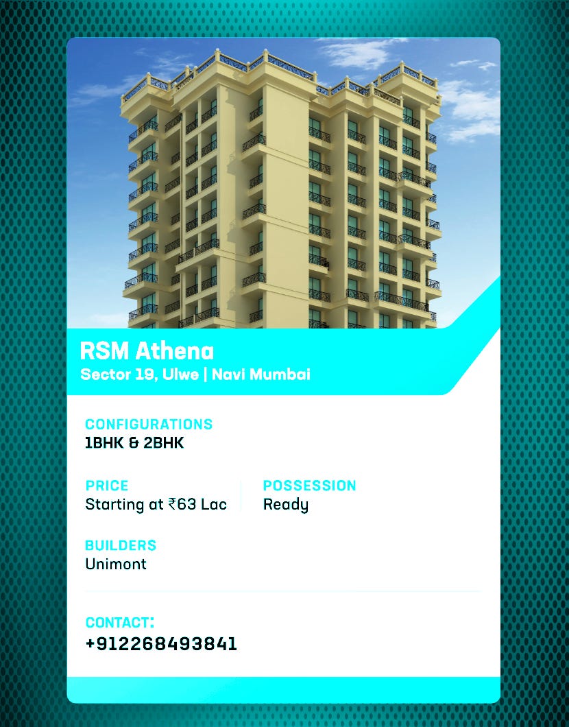 RSM Athena — 1&2 BHK Homes in Mumbai | Dwello | by jigar desai | Medium