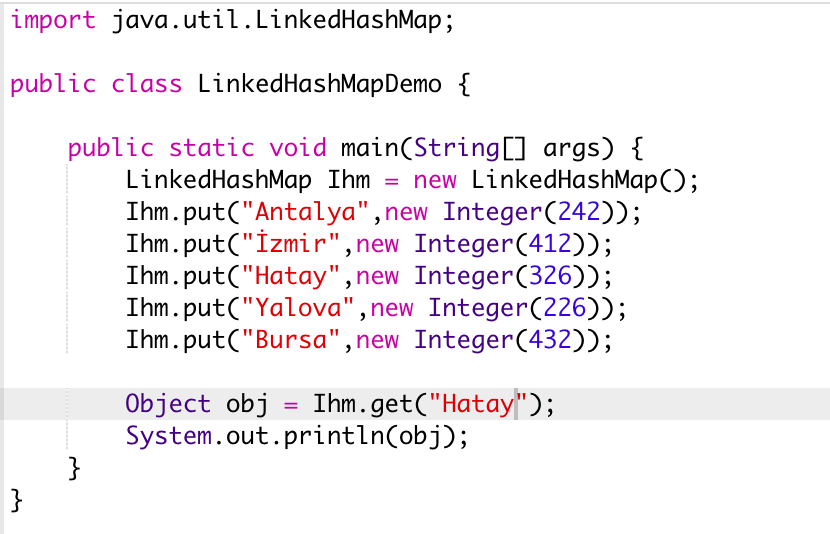 LinkedHashMap Sınıfı Kullanımı. Class LinkedHashMap | by Şerifhan ...