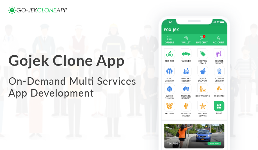 Gojek Clone App : On-Demand Multi Services App Development | by Daisy ...