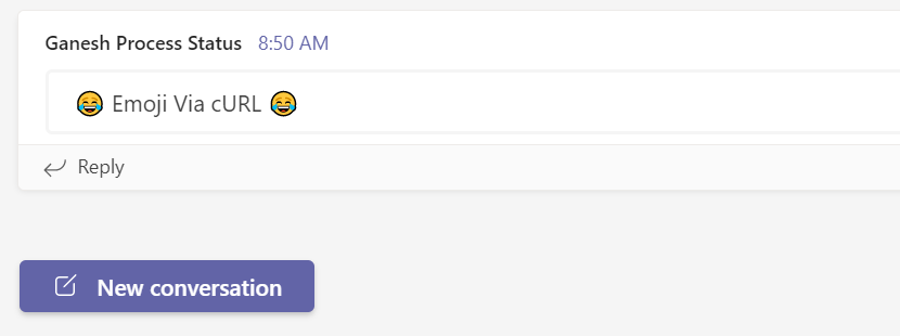 Programmatically send Emoji’s to Microsoft Teams | by Ganesh Chandrasekaran | Analytics Vidhya ...