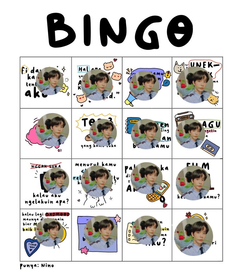 Main bingo! 💕 | by Hersa Mahawira | Jan, 2024 | Medium