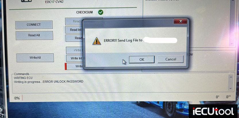 Foxflash MAN EDC17CV42 Error Unlock Password? - OBDtool - Medium