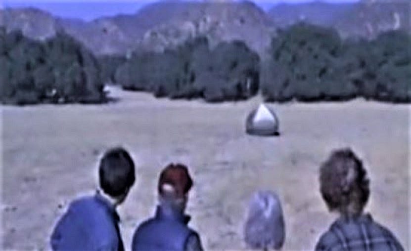 Silver Alien Craft Lands On A Farm In Jenkins Ohio | by Johnmooner ...