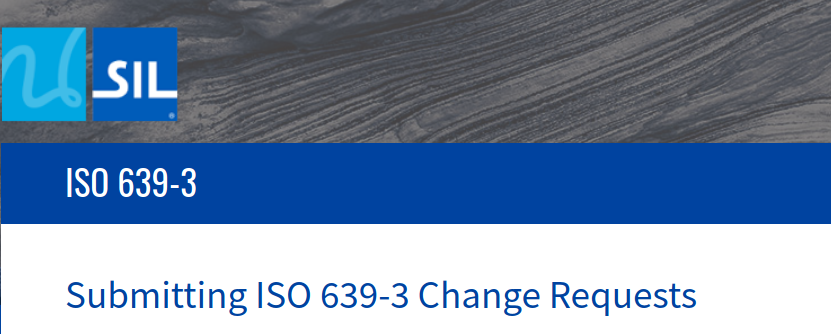 添ISO 639-3語言碼申請表. 有兩款申請表， Change to Language Code kah New… | by Ì-thuân Kho-ki | Medium