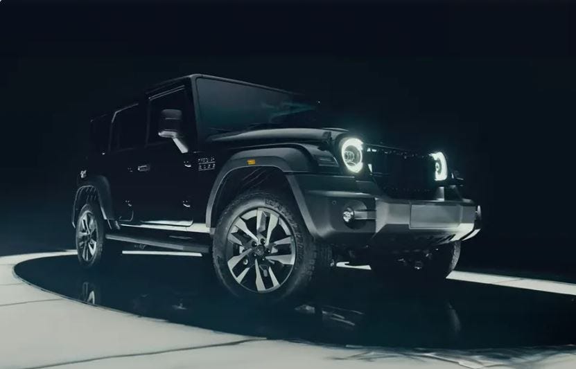 The All-New Mahindra Thar 5 Door: A Game-Changer in Off-Roading | by ...