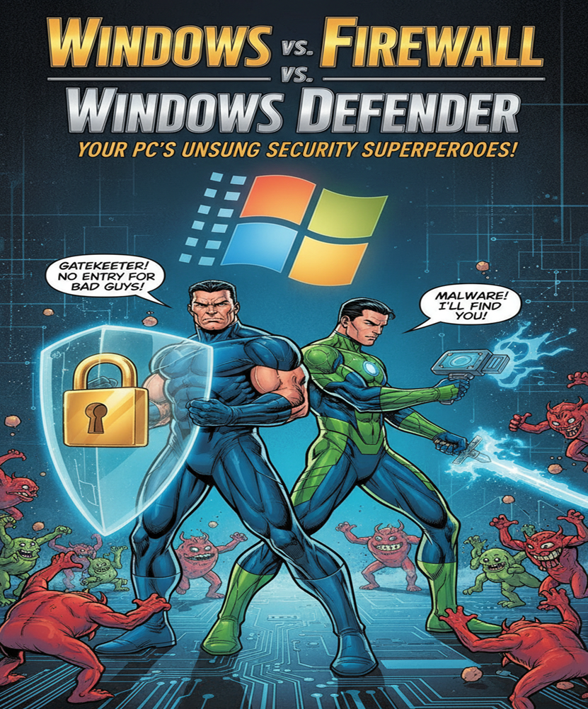 Windows Firewall vs. Windows Defender: Your Digital Bodyguards ...