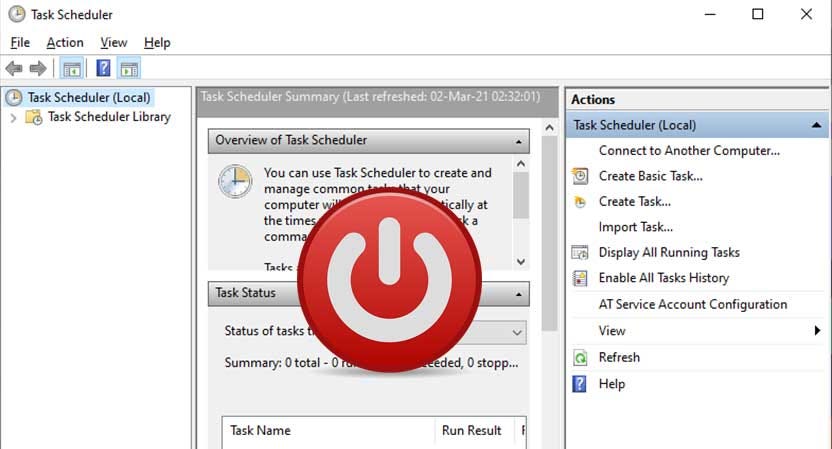 How to Auto Shutdown a Computer at Specific Time without Applications ...