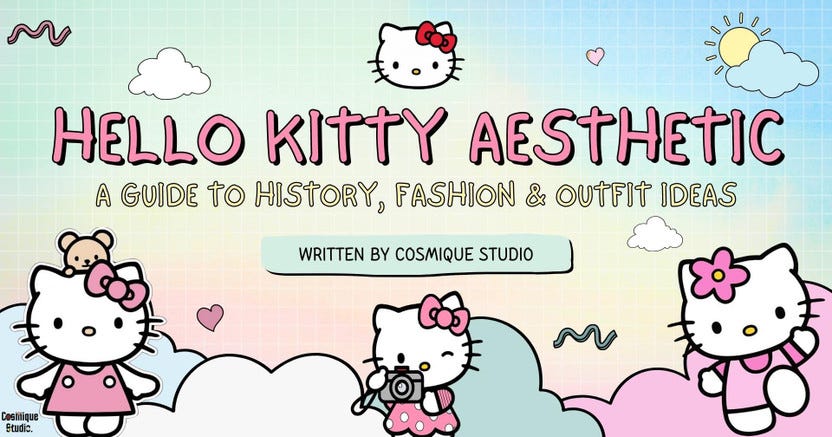 HELLO KITTY AESTHETIC: A GUIDE TO HISTORY, FASHION & OUTFIT IDEAS | by ...