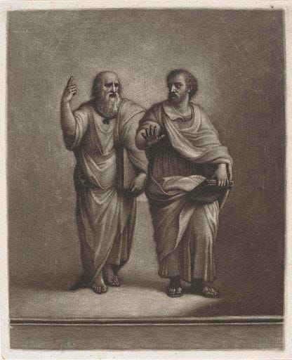 Plato And Aristotle Art