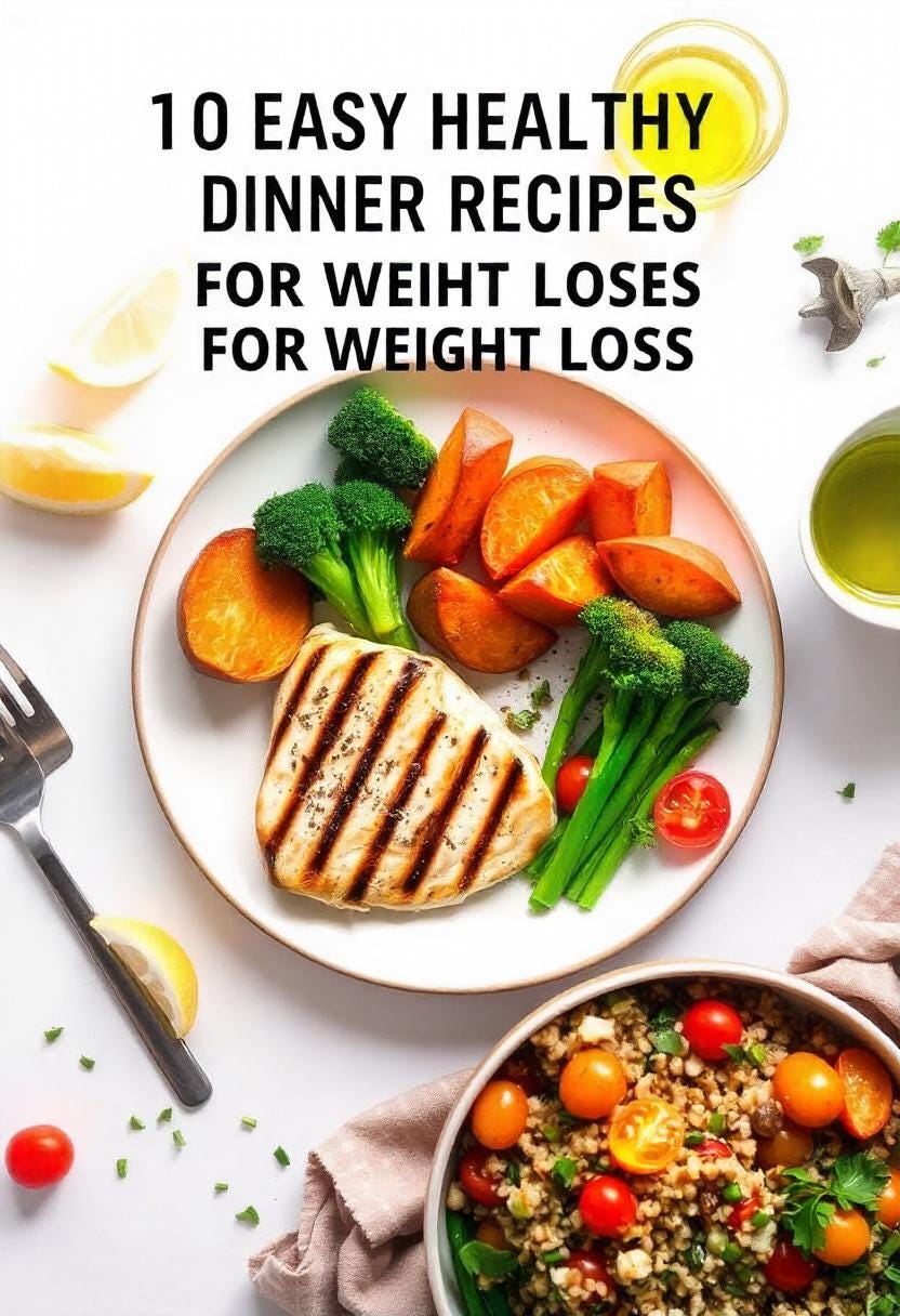 Easy and Healthy Dinner Recipes for Weight Loss | by Rakesh Banoria ...