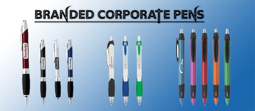 Refresh Your Promotions With Branded Corporate Pens | by Logotoyou | Medium