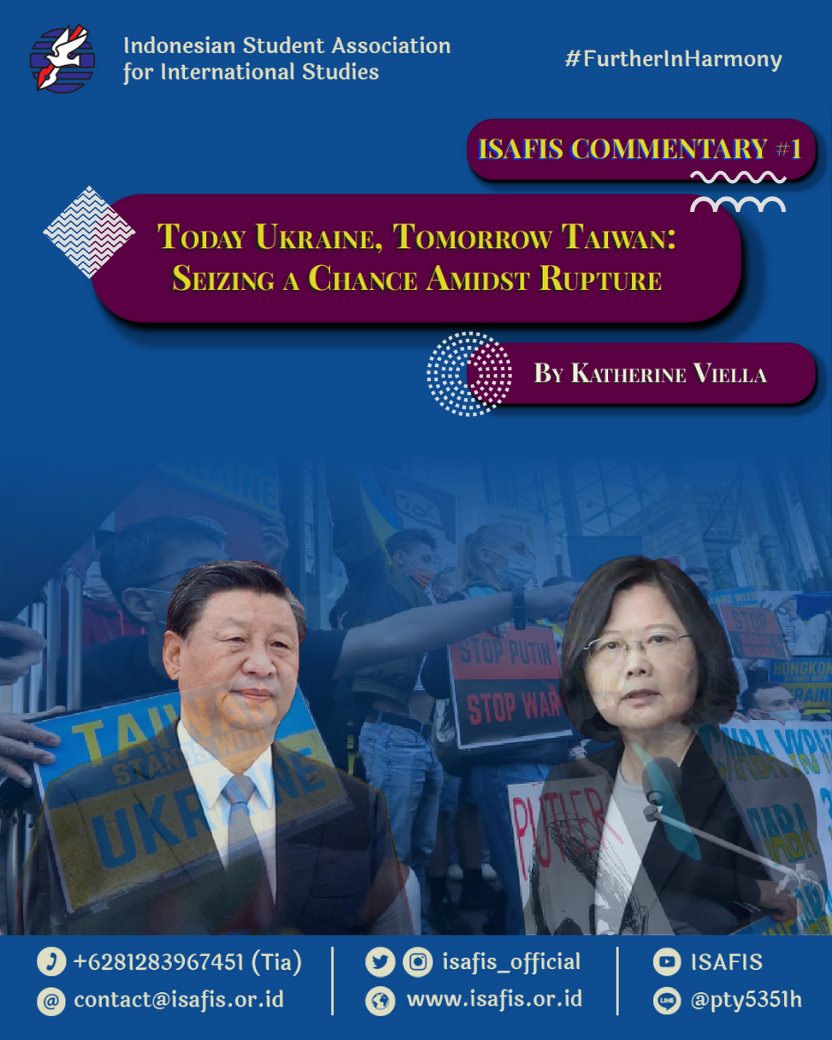 ISAFIS Commentary #1: Today Ukraine, Tomorrow Taiwan: Seizing A Chance ...
