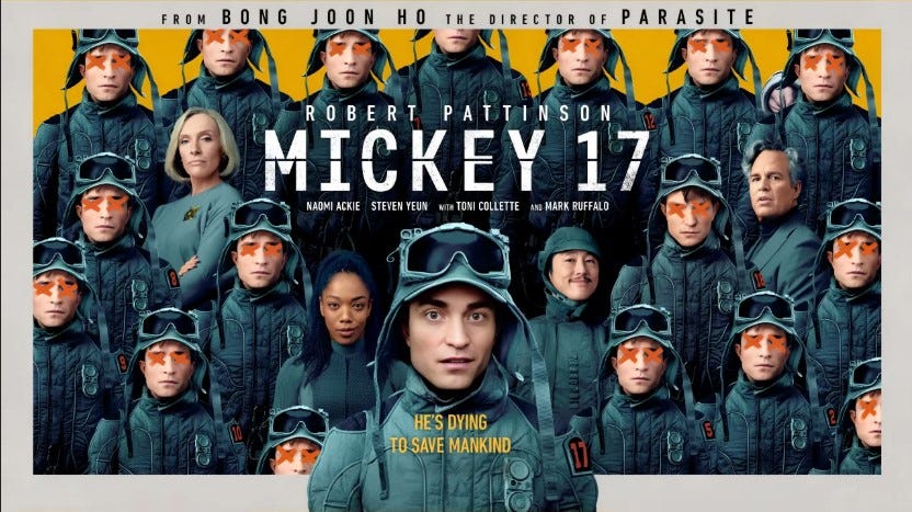 Mickey 17 (2025) Review — Bong Joon Ho Delivers a Mind-Bending Sci-Fi ...
