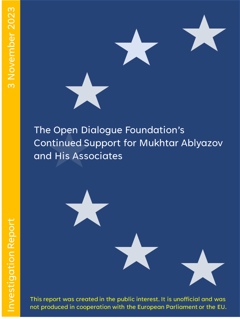 The Open Dialogue Foundation’s Continued Support for Mukhtar Ablyazov ...