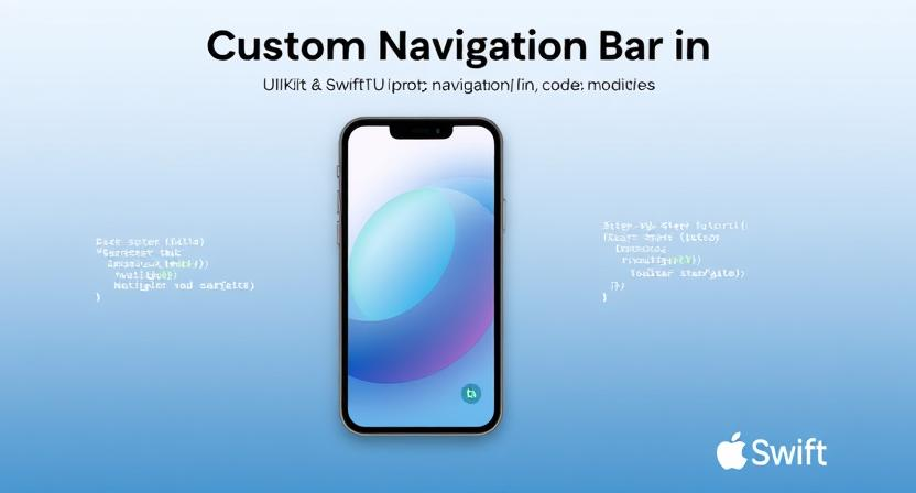 Swifthow To Create A Custom Navigation Bar In Swift Uikit And Swiftui 