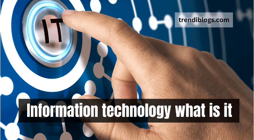 Information Technology What Is It? “Information Technology” or IT often ...