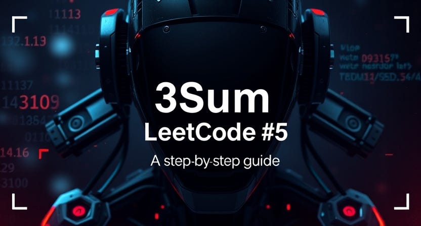 3 Sum —leetcode 5 A Step By Step Guide By Sasi Medium 8259