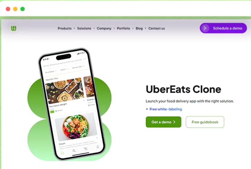 Uber Eats Clone App | Choose the Best Uber Eats Clone | Venture