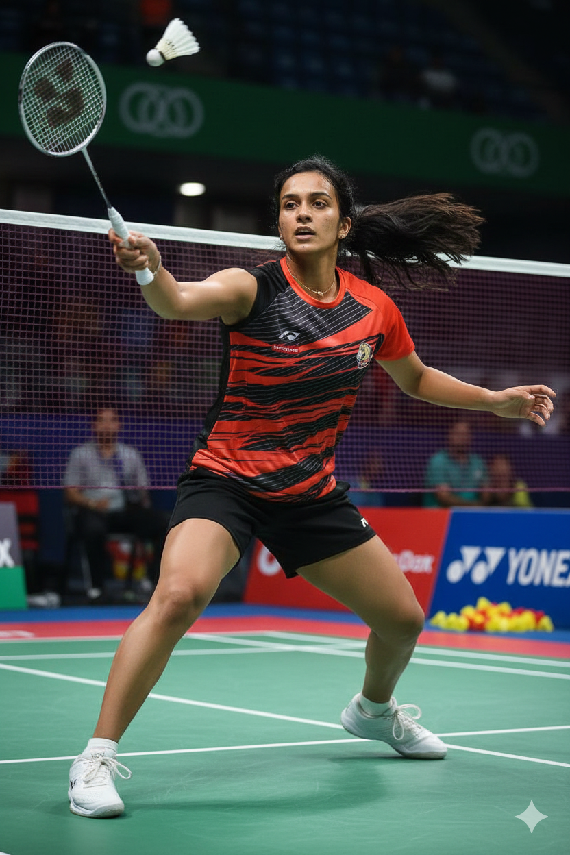 The Queen of the Court: A Personal Tribute to P.V. Sindhu | by Dr.Madan ...