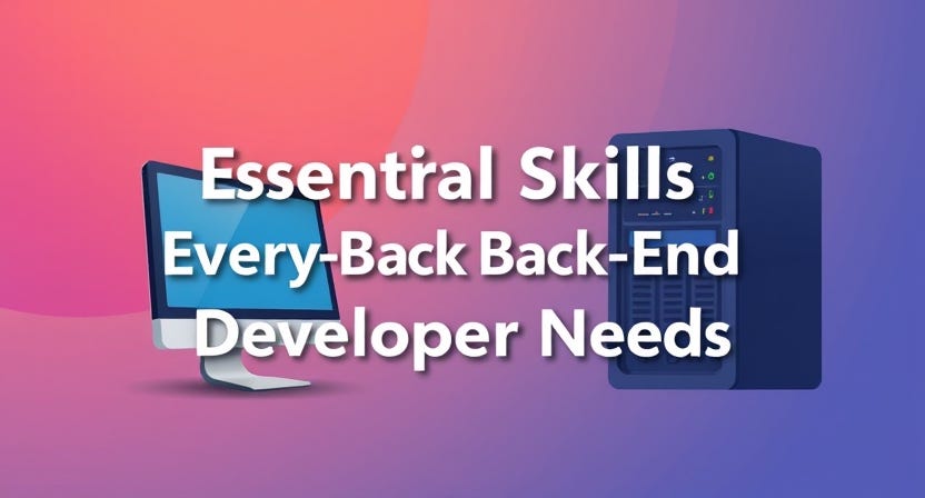 Essential Skills Every Back-End Developer Needs | Stackademic