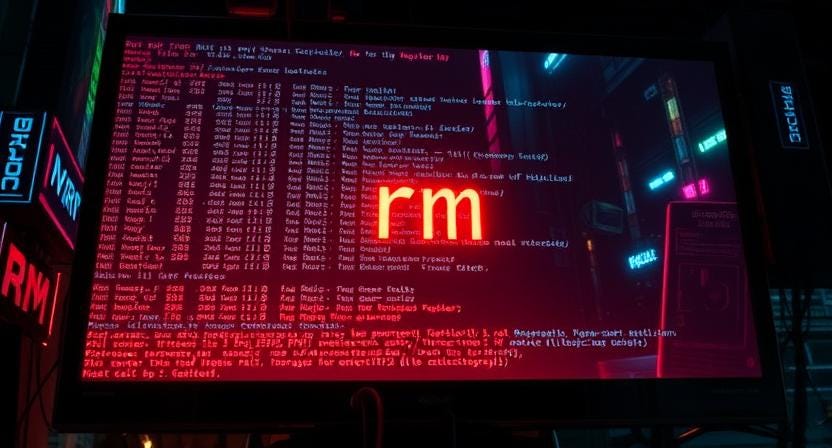 Unix/Linux rm Command Horror Story | by Levon Tumanyan | Level Up Coding