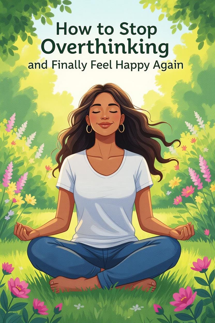 How to Stop Overthinking and Finally Feel Happy Again | by Adv. Moniruz ...