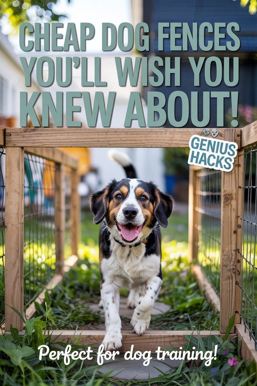 Budget-Friendly Dog Fence Ideas That Make Dog Training a Breeze | by ...