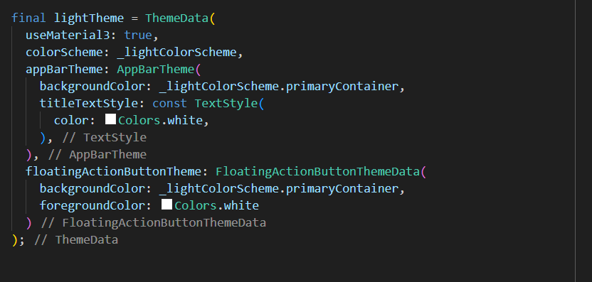 ThemeData on Flutter. As I embarked on my journey of Flutter… | by bea ...