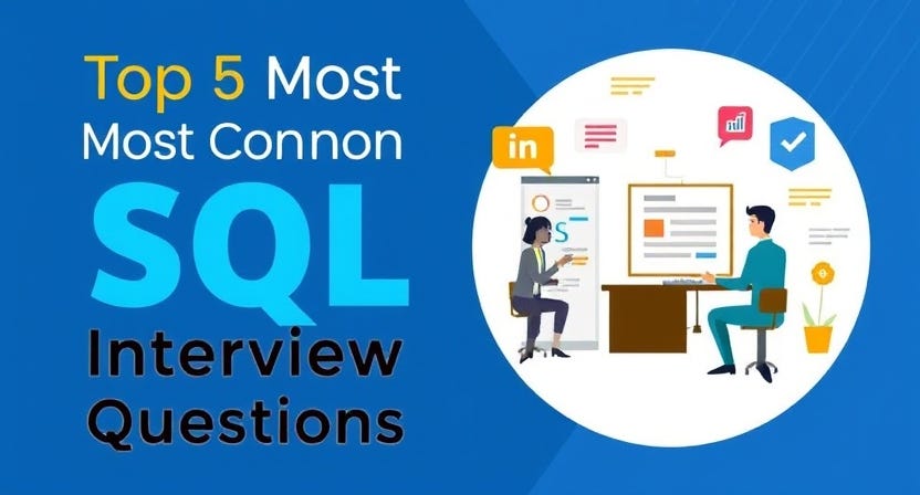 Top 5 Most Common SQL Interview Questions | Stackademic