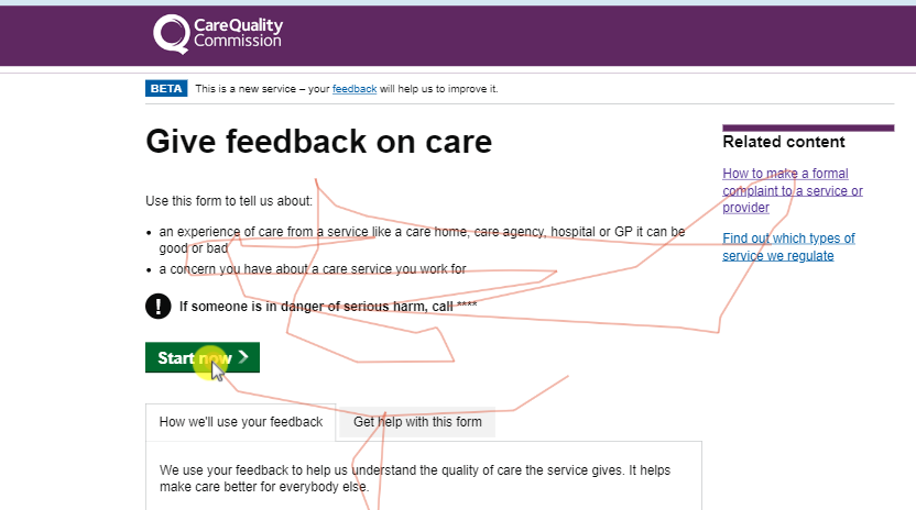 Give feedback on care sprintnotes 9 — Iterating based on real user ...