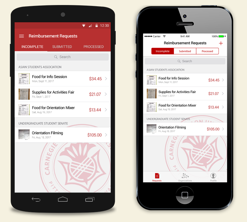 Reimburse: The design process behind the app | by Sina Siddiqi | Medium