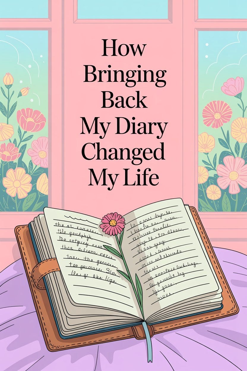 How Bringing Back My Diary Changed My Life | by Tandis charm | Jan ...