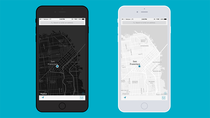 Mapbox Light and Dark for GL | by Mapbox | maps for developers