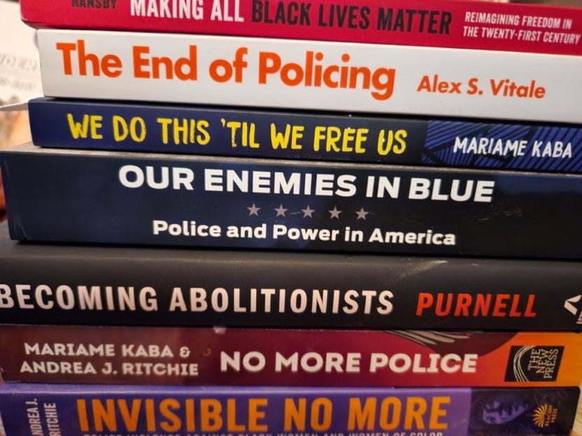 An Abolition Bibliography. In a group email, a friend shared this… | by ...