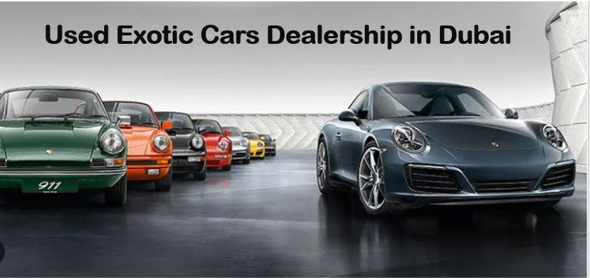 Exotic Elegance: Dubai’s Elite Destination for Used Luxury Cars | by ...