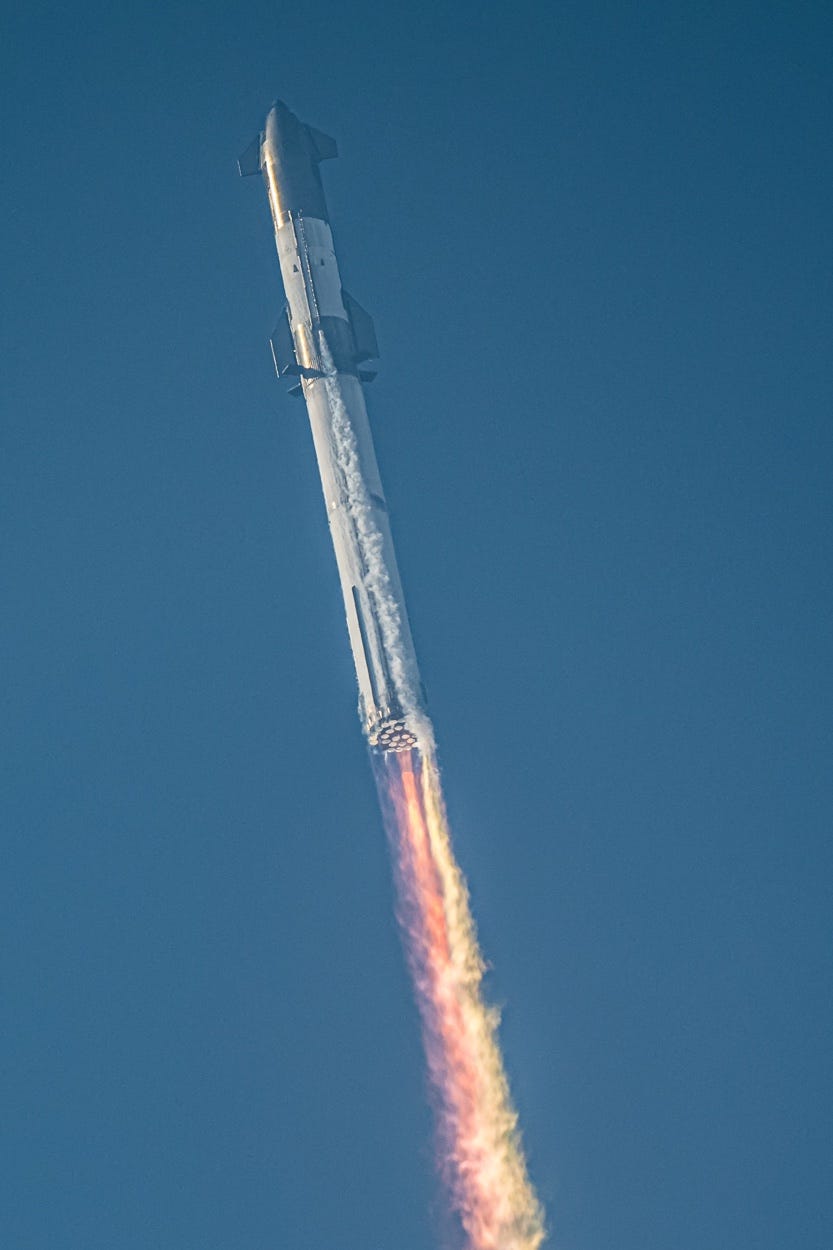 Starship | Flight update. The 1st flight of fully integrated… | by ...