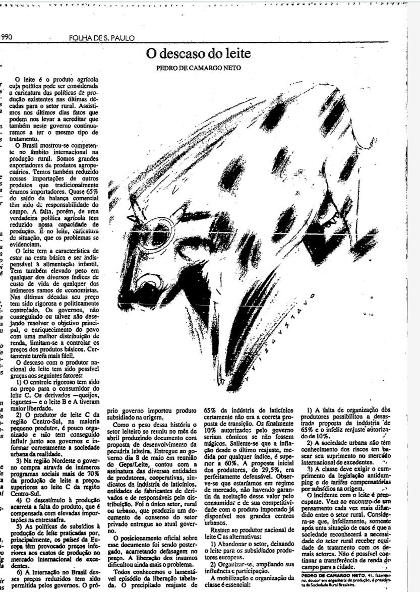 O descaso do leite. O leite é o produto agrícola, cuja… | by Pedro de Camargo Neto | Medium