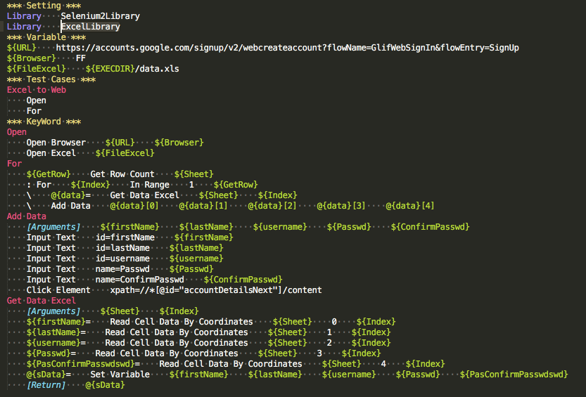 ดึงข้อมูลจาก Excel ใส่หน้า WEB ด้วย Robot Framework | by Suleeying Ying | Medium