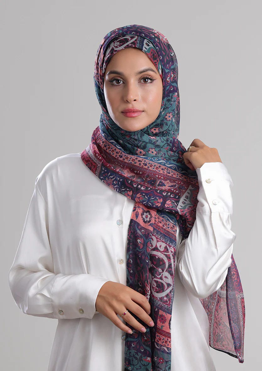 Discover the Exquisite Charm of Shahrayar Red — Printed Crinkled ...