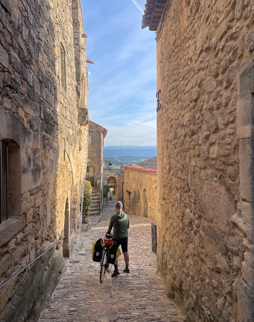 French Riviera Bike Tour: Day 4. 5/5/2023 — Lacoste to Forcalquier (44. ...