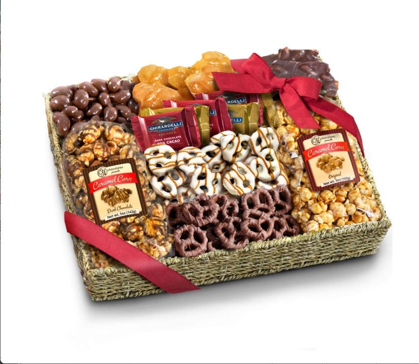 best gift for the New Year:A Gift Inside Chocolate, Caramel, and Crunch ...