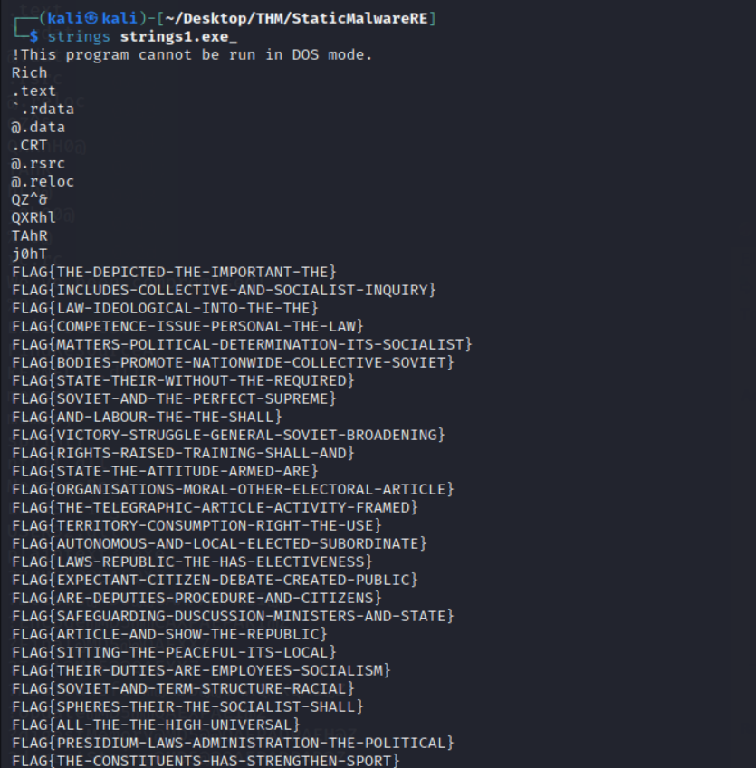 Basic Malware Re Tryhackme This Is A Writeup Of My Solutions To