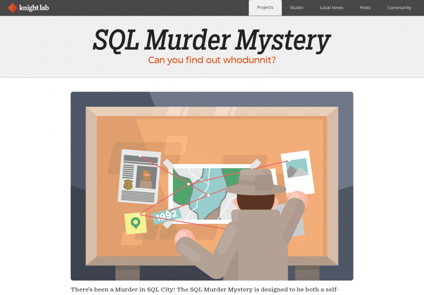 Solving The SQL Murder Mystery Game. | by Nii Tetteh Adjirackor | Medium