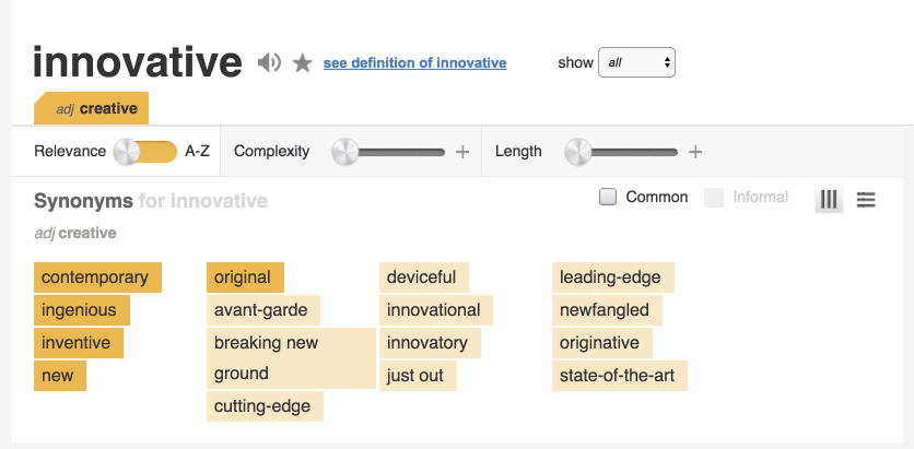 There has to be a better word than “Innovative”. The benchmark is very ...