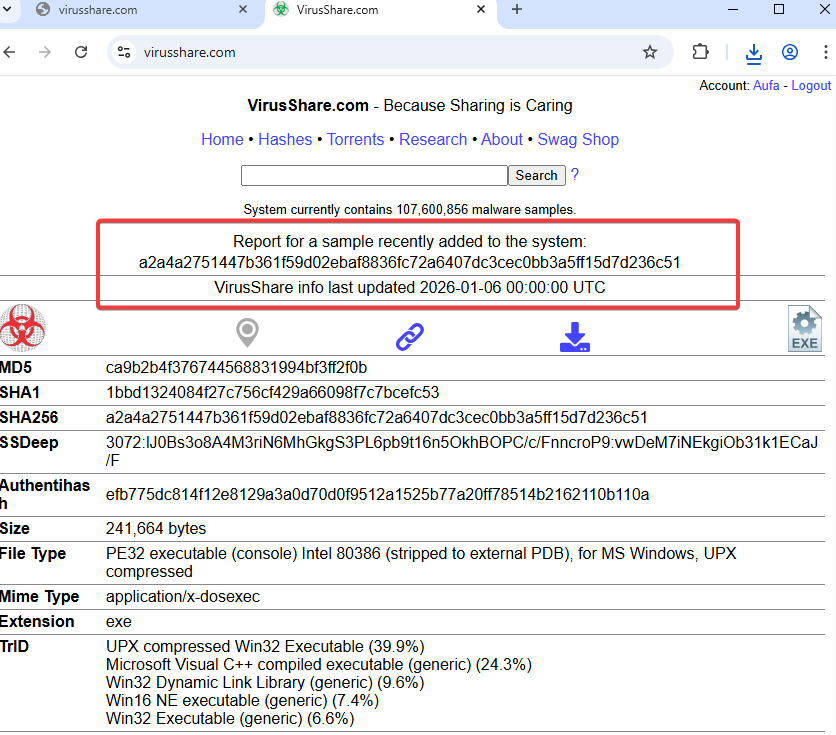 Custom UPX Trojan Thats make me STUCK! | by Aufa Rifqi | Jan, 2026 | Medium