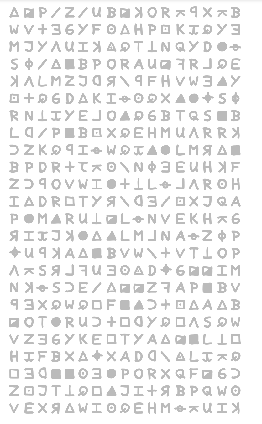 Zodiac 13 character cipher 60 photos - Astrologytoyou.com