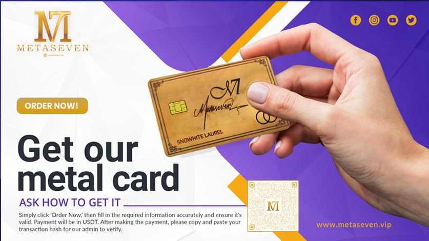 Meta Seven Metal Card: Where Luxury Meets Convenience | by Meta Seven ...