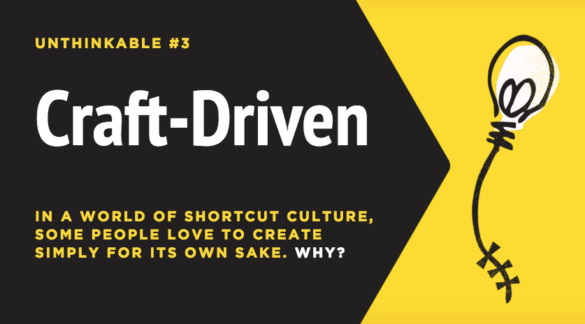 Craft Driven. Craft driven is when you agonise over… | by Chris McLean ...